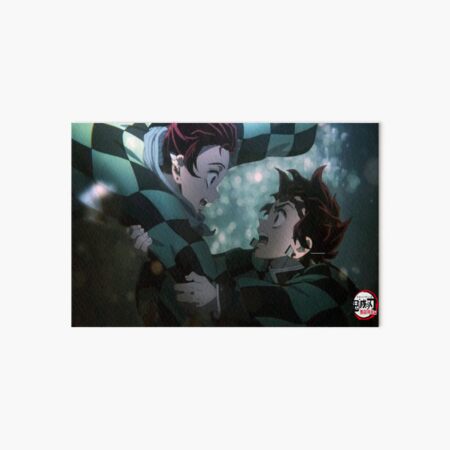 "Tanjiro inner conversation // Demon slayer" Art Board Print for Sale ...
