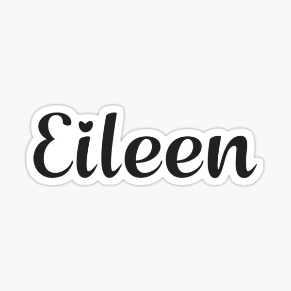 "Eileen Name" Sticker for Sale by 99Posters | Redbubble