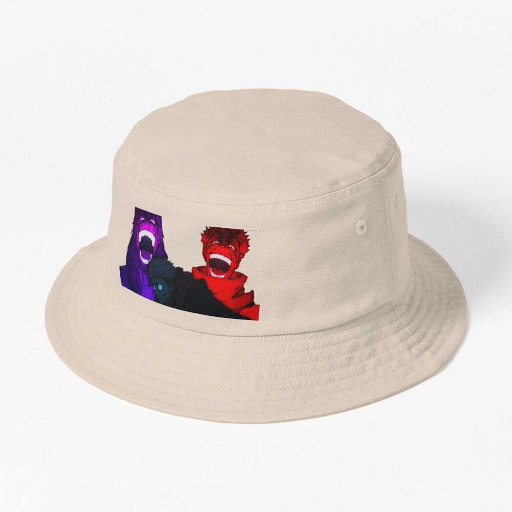 "Sukuna and Mahito laugh at Itadori // Jujutsu Kaisen" Bucket Hat for ...