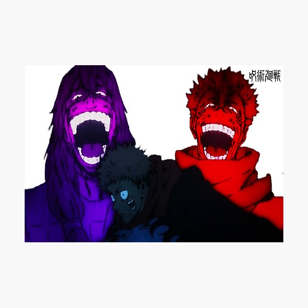 "Sukuna and Mahito laugh at Itadori // Jujutsu Kaisen" Photographic ...