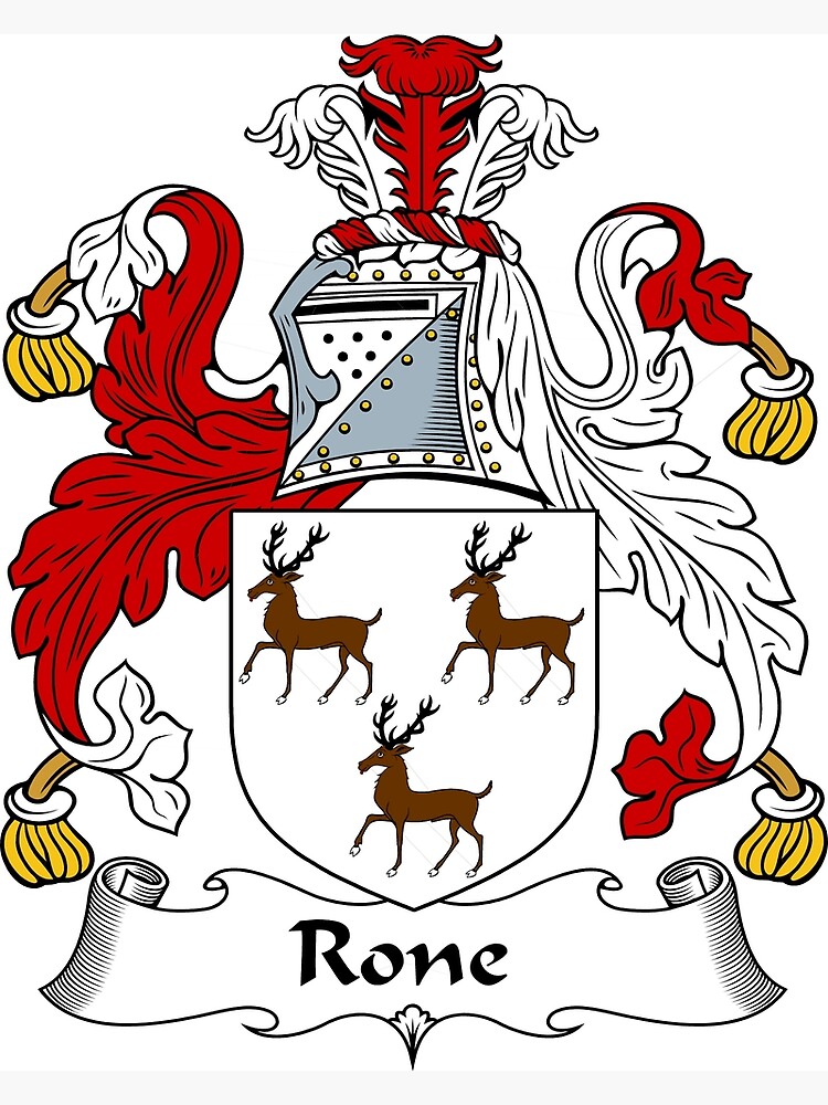 "Rone or Roan" Poster for Sale by HaroldHeraldry | Redbubble