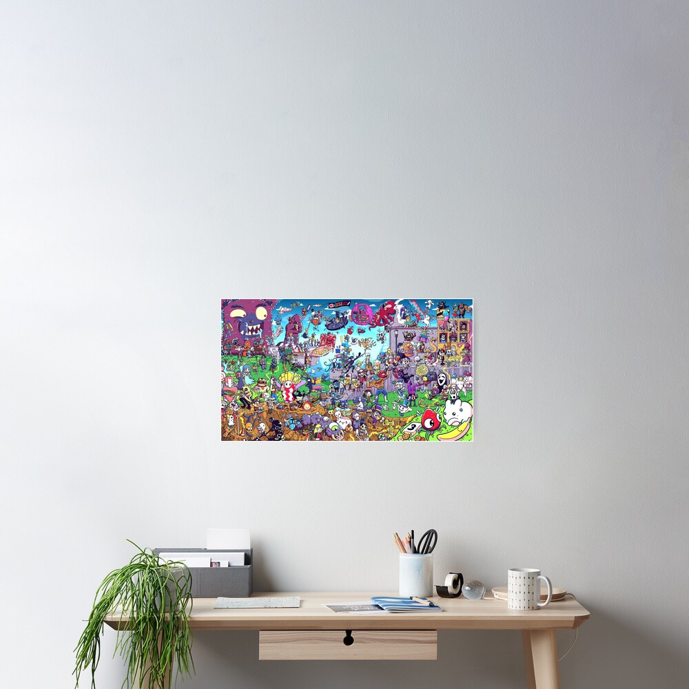 "Slime Rancher - All Slimes Collage" Poster for Sale by ChibiAnime1 ...