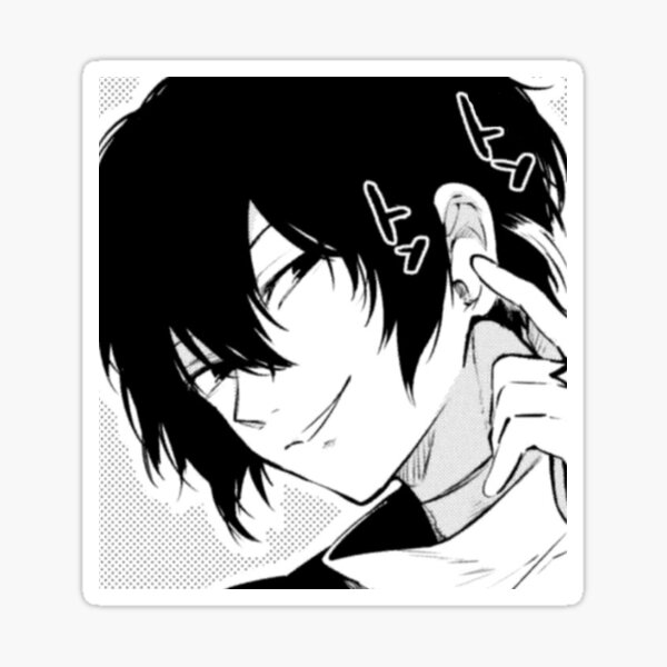 "Dazai Osamu Dazai Bungou stray dogs " Sticker for Sale by vladomshop ...