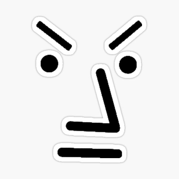 "npc meme" Sticker for Sale by SPONKII | Redbubble