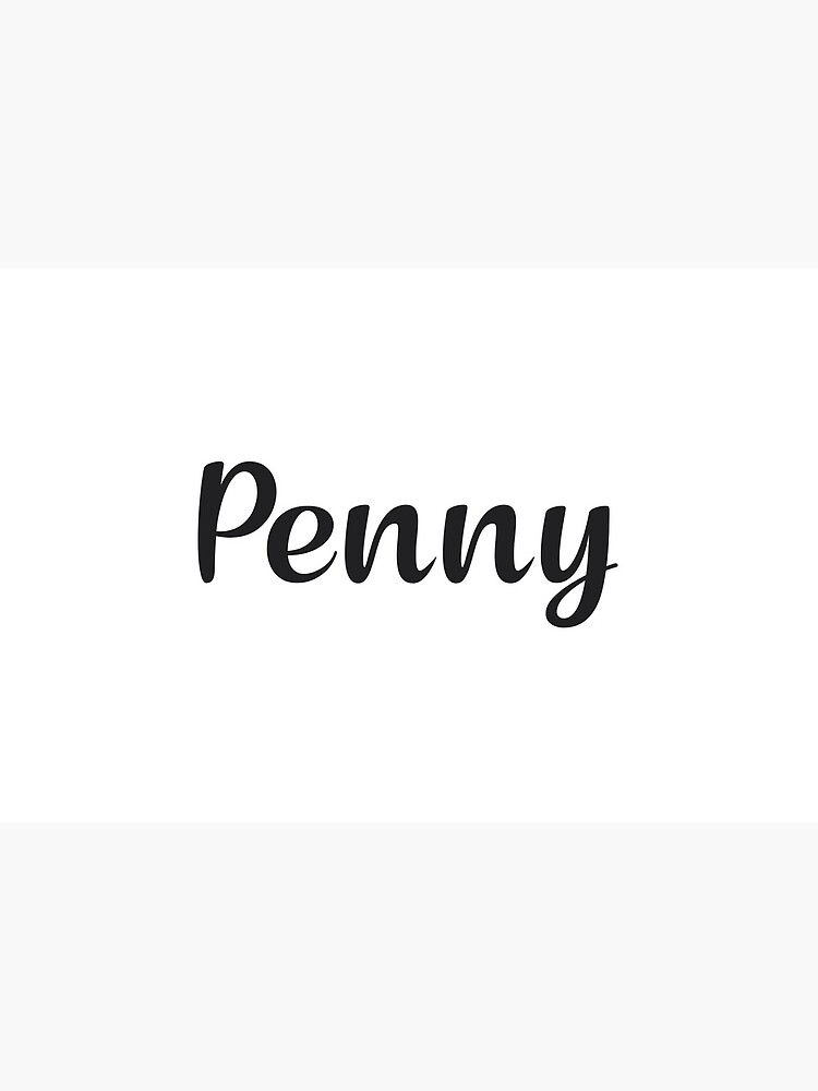 "Penny Name" Art Board Print for Sale by 99Posters | Redbubble