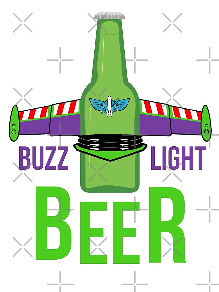 "BUZZ LIGHT BEER" Poster for Sale by Aleksander37 | Redbubble