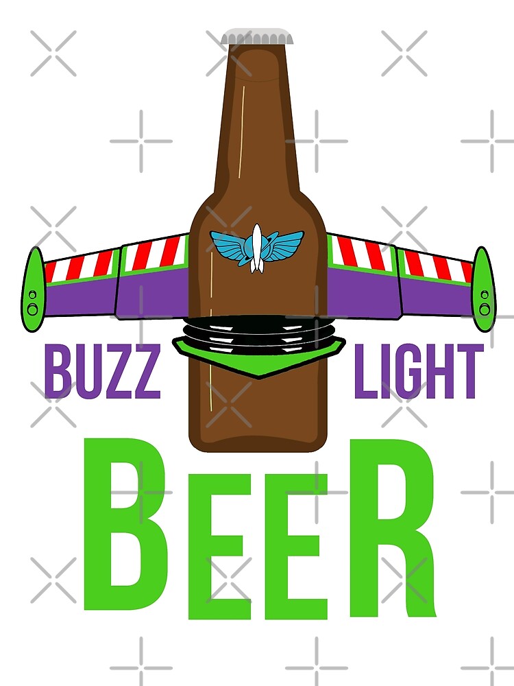 "BUZZ LIGHT BEER" Poster for Sale by Aleksander37 | Redbubble