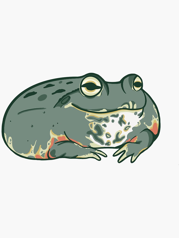 "Polite Frog" Sticker for Sale by brookeandkey | Redbubble