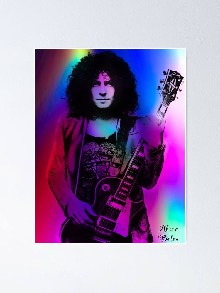 "Marc Bolan" Poster for Sale by NinaJG007 | Redbubble