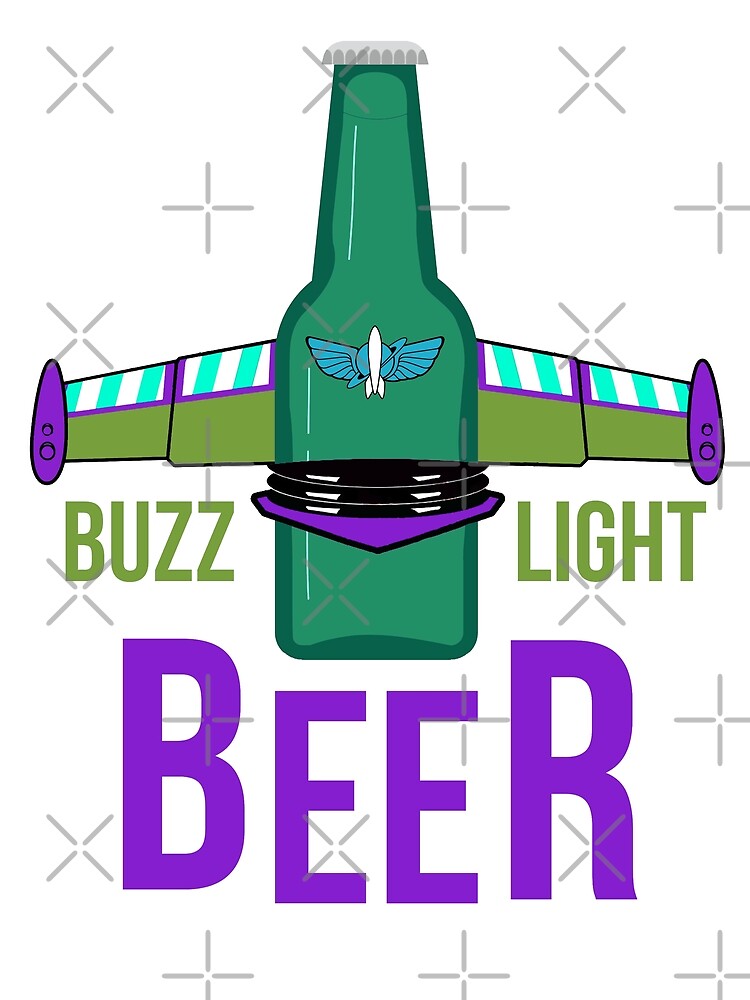 "BUZZ LIGHT BEER" Poster for Sale by Aleksander37 | Redbubble