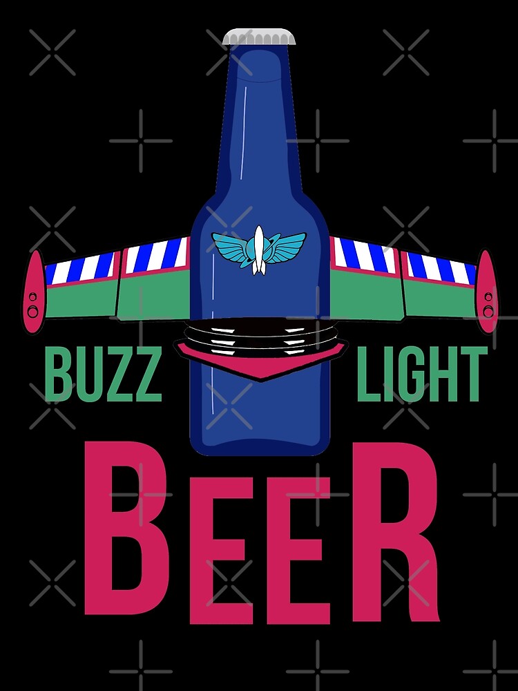 "BUZZ LIGHT BEER" Poster for Sale by Aleksander37 | Redbubble