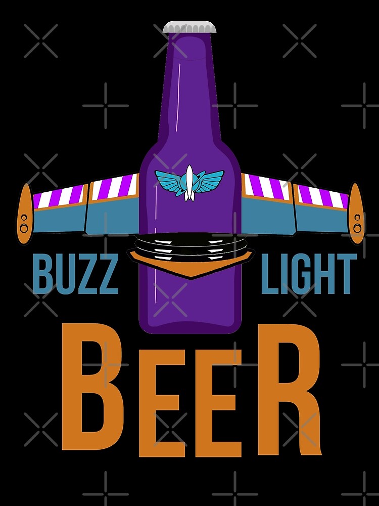 "BUZZ LIGHT BEER" Poster for Sale by Aleksander37 | Redbubble