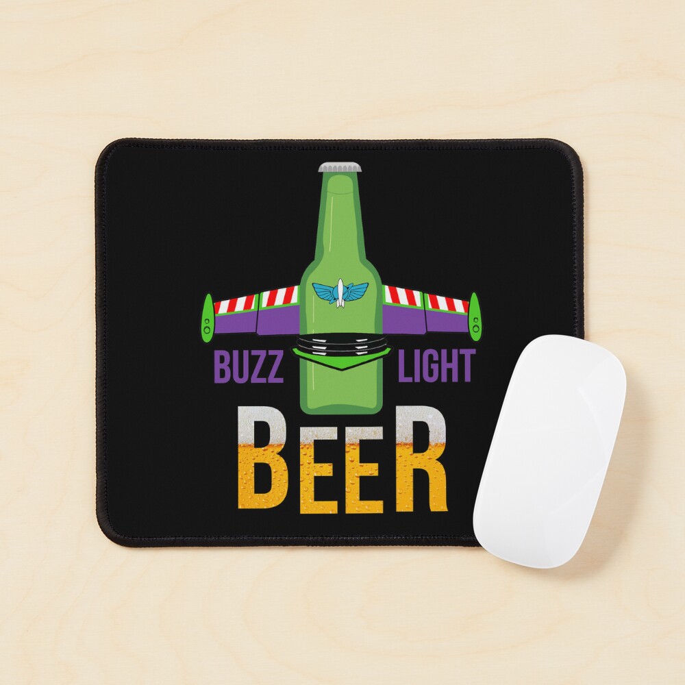 "BUZZ LIGHT BEER" Sticker for Sale by Aleksander37 | Redbubble