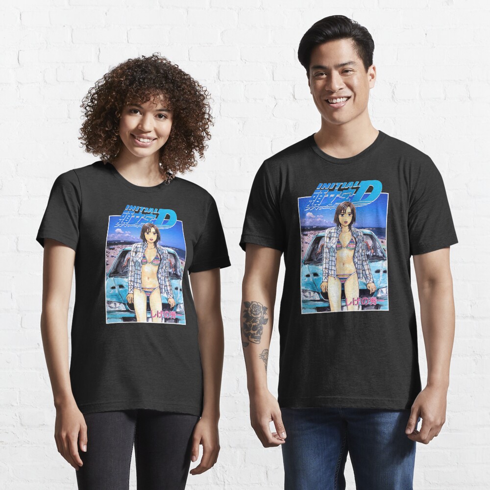 "Initial D Mika Uehara Manga" T-shirt for Sale by GeeknGo | Redbubble ...