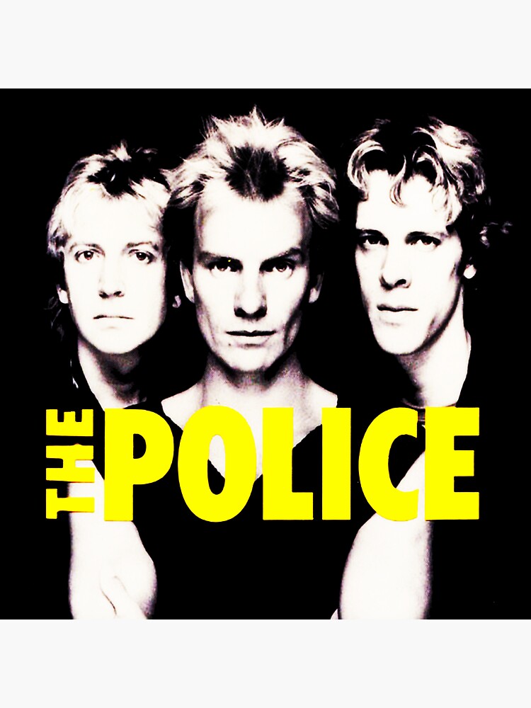 "The Police Style Band" Sticker for Sale by plampcl | Redbubble