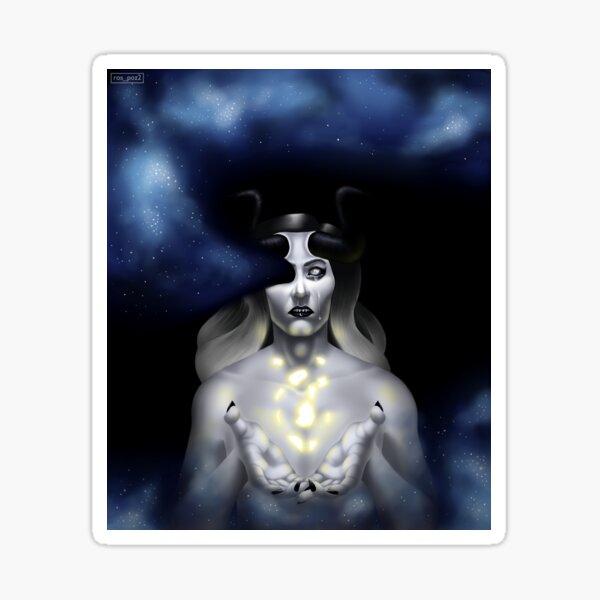 "Haythor - Lonely in Space (Lord of the Lost)" Sticker for Sale by Ros ...