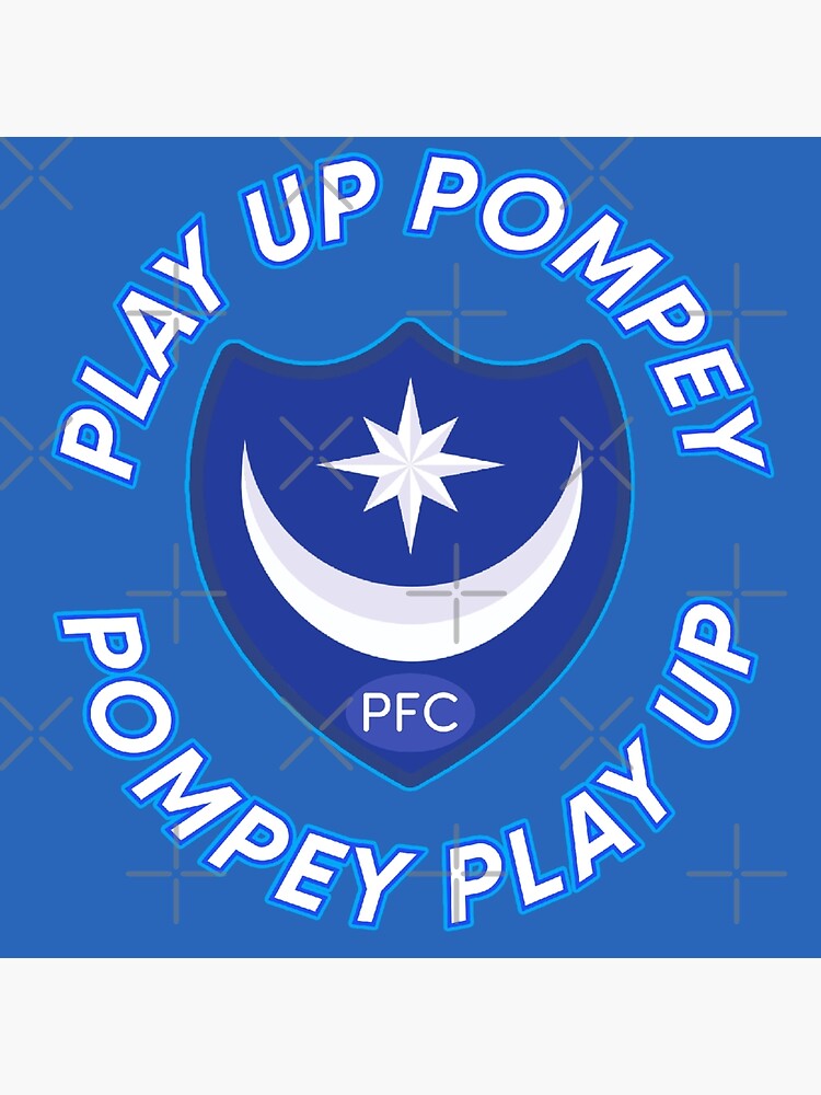 "Play up Pompey 2022/23" Poster for Sale by AntiquePatriot | Redbubble