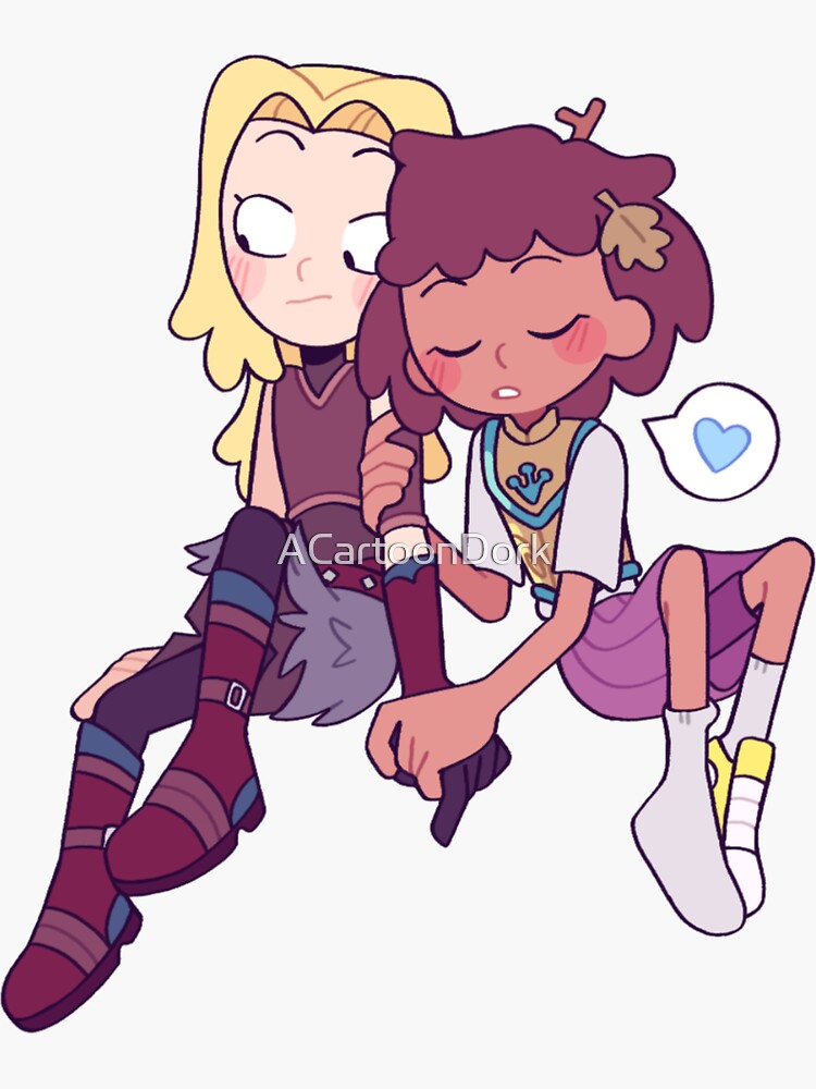 "Sashanne Commander Anne Sticker" Sticker for Sale by ACartoonDork | Redbubble