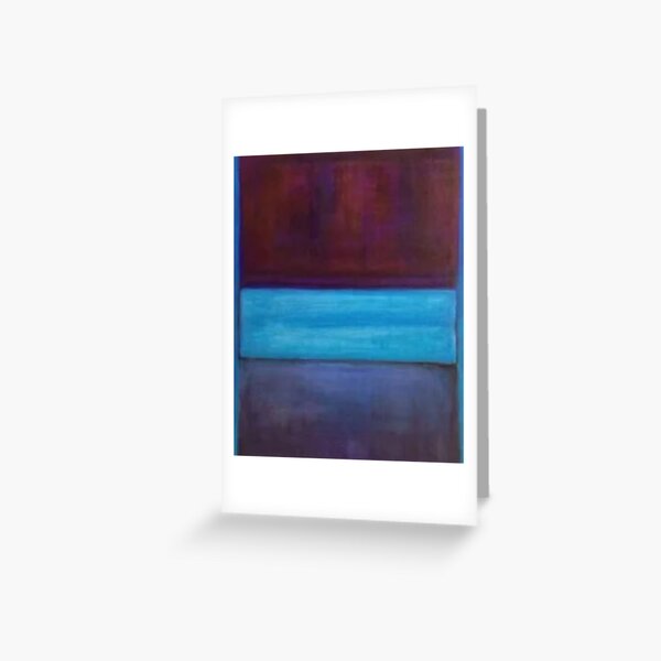 "Wallpaper cave by mark rothko art " Greeting Card for Sale by Golido ...