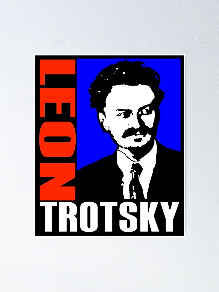 "LEON TROTSKY-2" Poster by IMPACTEES | Redbubble