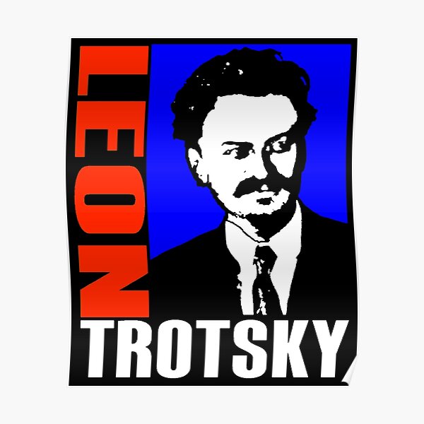 "LEON TROTSKY-2" Poster by IMPACTEES | Redbubble