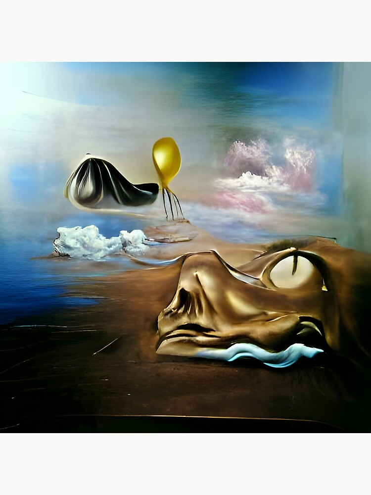 "Salvador Dali Inspired Digital Art" Poster for Sale by ThatShiggyGuy ...