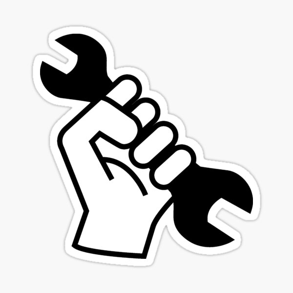 "Mechanic" Sticker for Sale by Magical23 | Redbubble