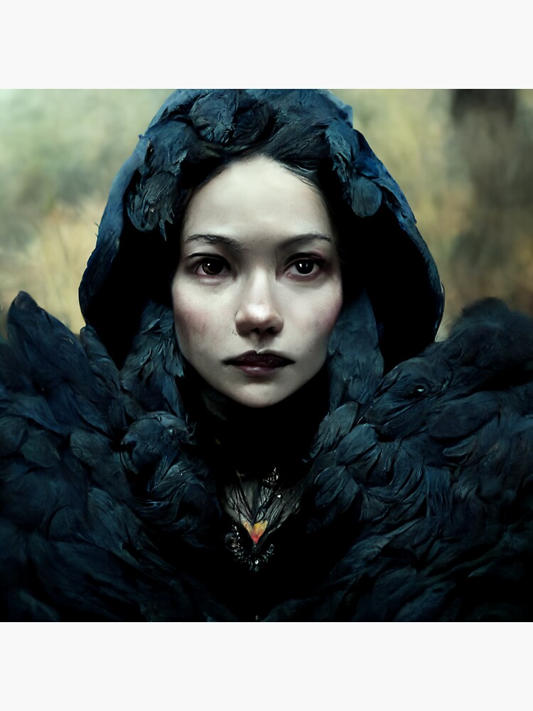 "Raven Queen" Sticker for Sale by couriersguide | Redbubble