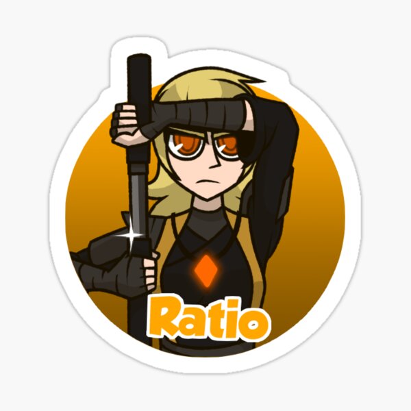 "Alessia Ratio" Sticker for Sale by TheCopperWarden | Redbubble