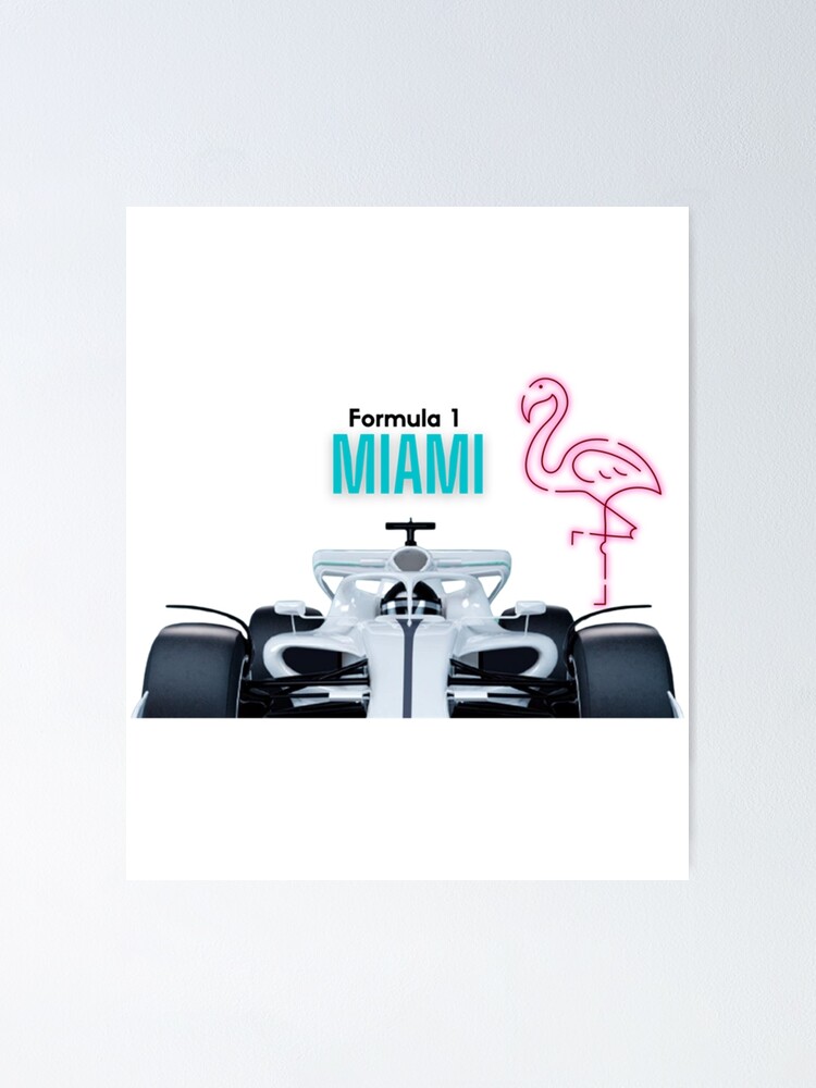 "Formula 1 Miami circuit 2022 " Poster for Sale by Berryschmit | Redbubble