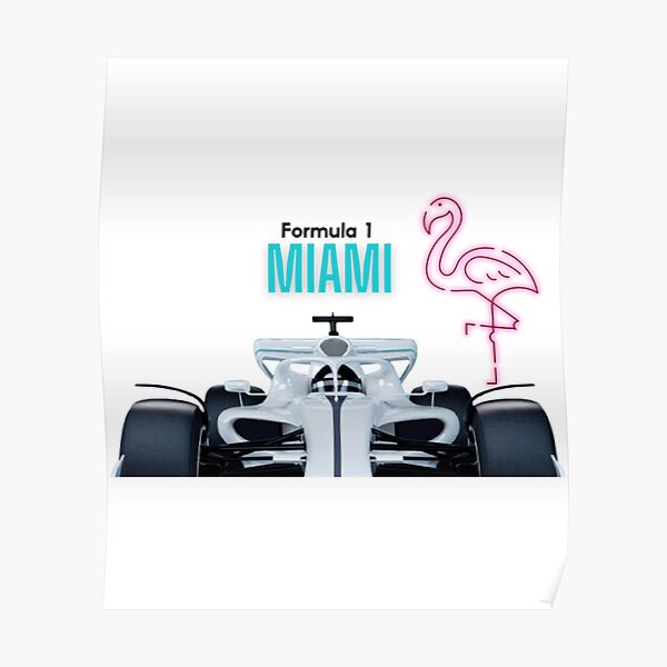 "Formula 1 Miami circuit 2022 " Poster for Sale by Berryschmit | Redbubble