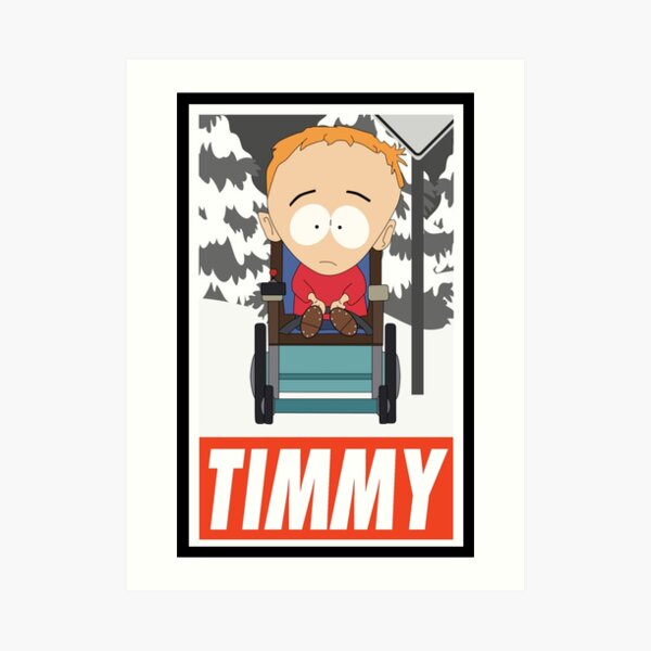 "-SOUTH PARK- Timmy" Art Print by WubbaDubb | Redbubble