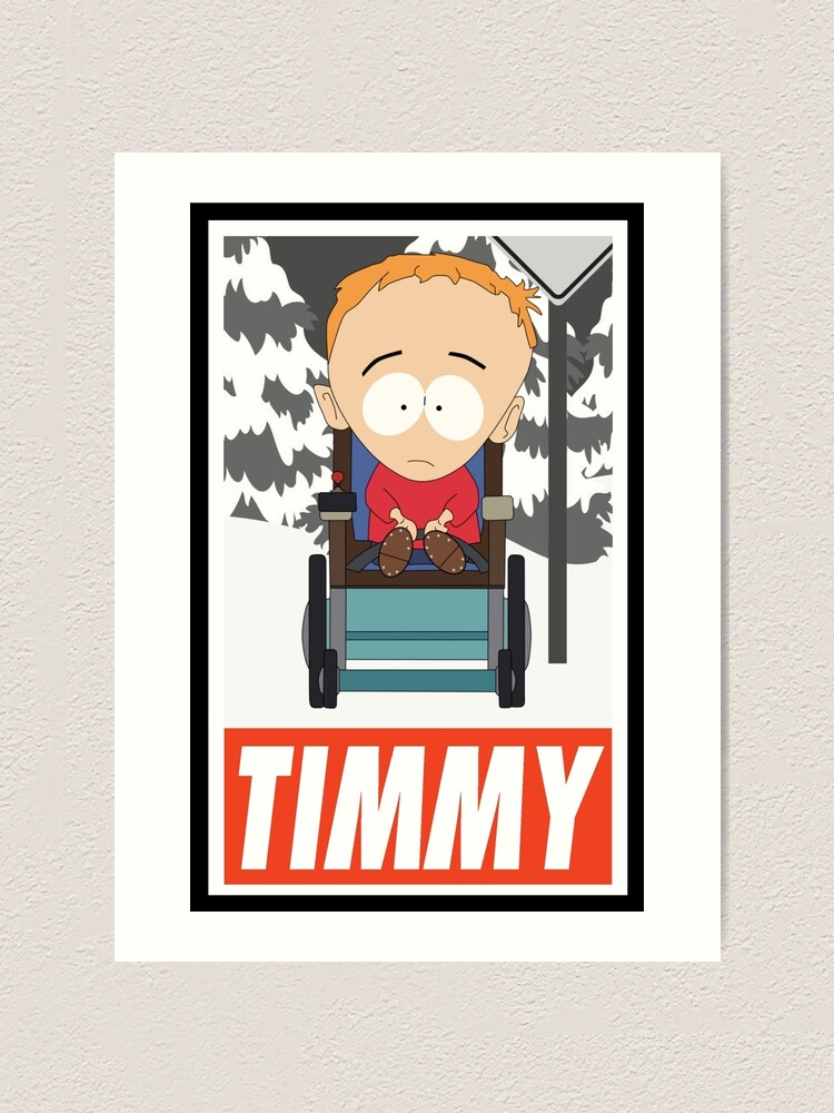 "-SOUTH PARK- Timmy" Art Print by WubbaDubb | Redbubble