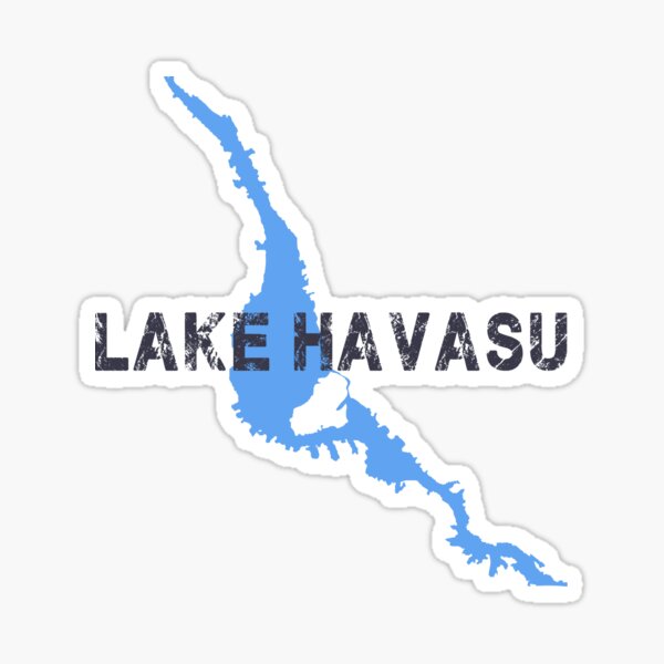 "Lake Havasu" Sticker for Sale by gabbledesign | Redbubble