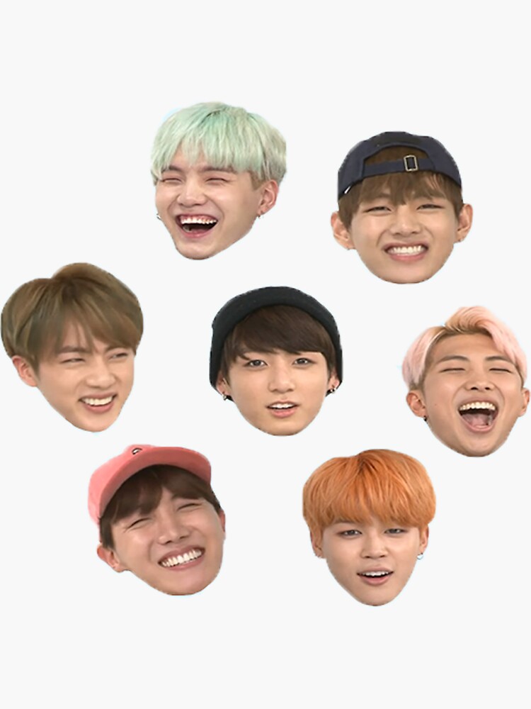 "Happy BTS" Sticker by MissingYoru | Redbubble