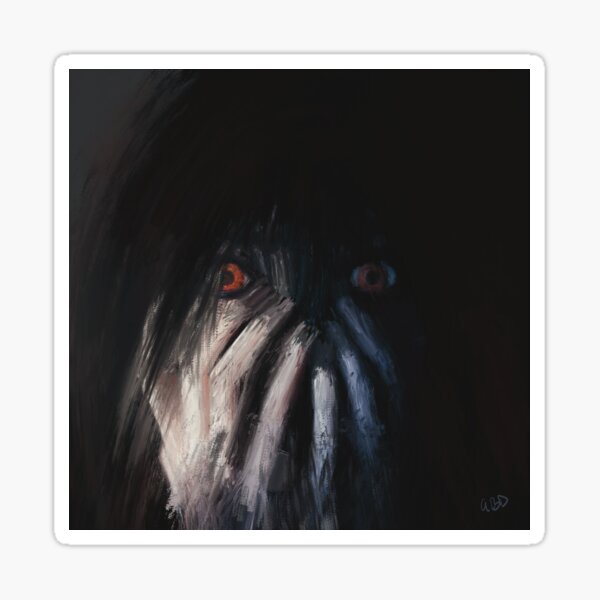 "SHOCK HORROR" Sticker for Sale by GavinDaviesArt | Redbubble