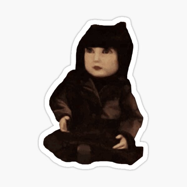 "Nadja Doll" Sticker for Sale by strawberryvogue | Redbubble