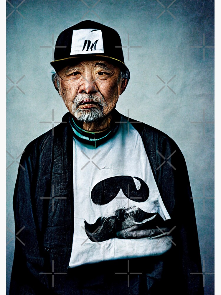 "Mister Street-Miyagi" Sticker for Sale by shortie-aiart | Redbubble