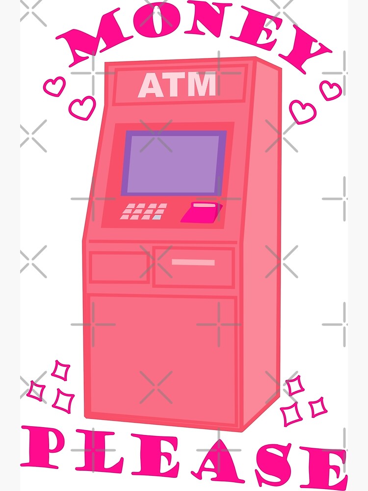 "ATM" Poster for Sale by BrunaEsmanhotto | Redbubble