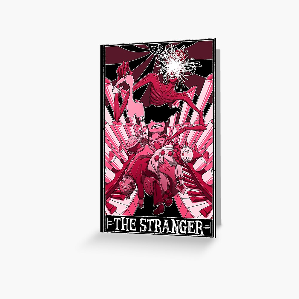 "The Stranger "Tarotesque" - (Dark)" Greeting Card for Sale by ...