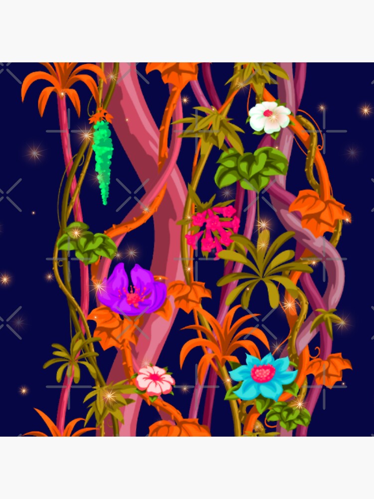 "Fantasy Plant Life.. Alien inspired flowers and vines growing in outer ...
