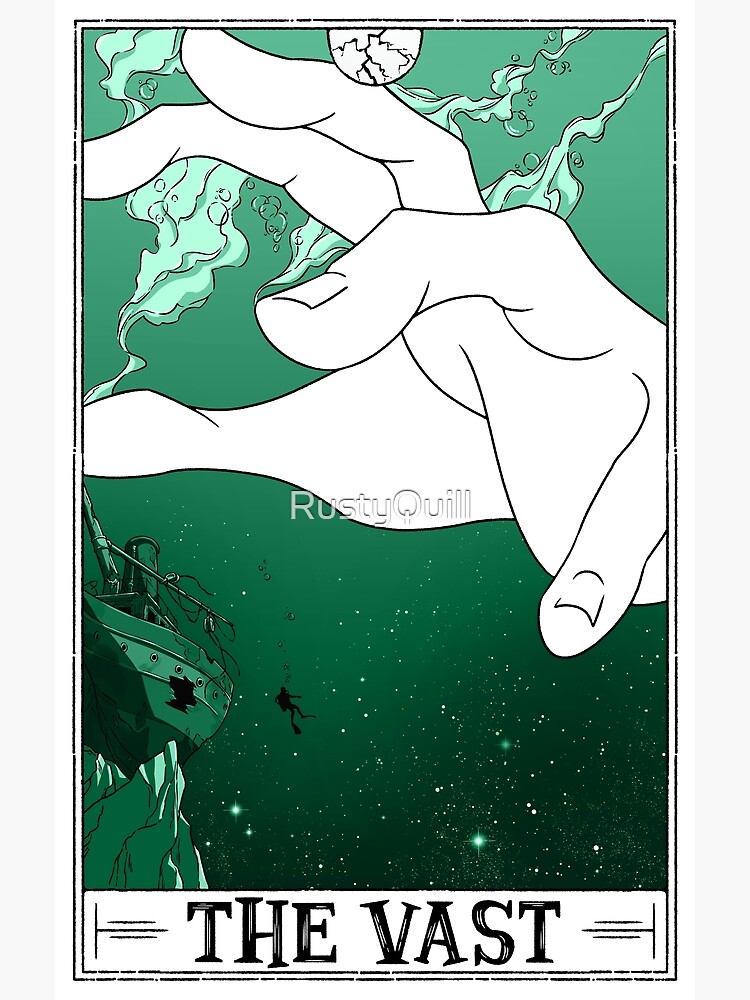 "The Vast "Tarotesque" - (Light)" Greeting Card for Sale by RustyQuill ...
