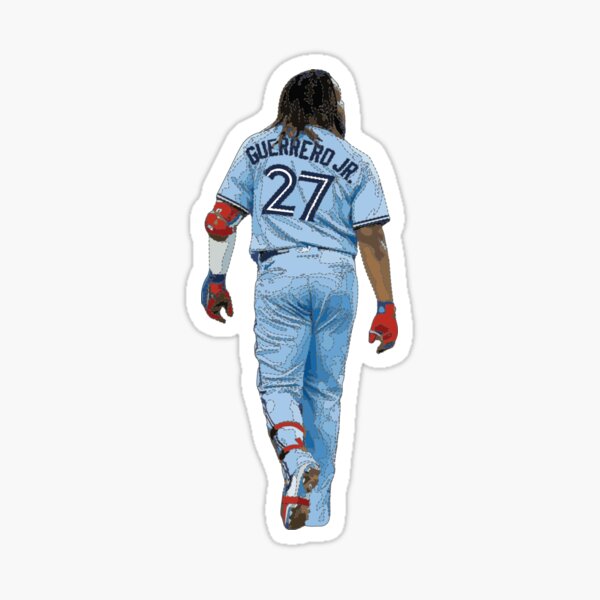 "Vladimir Guerrero Jr. 27" Sticker for Sale by egyArtist | Redbubble