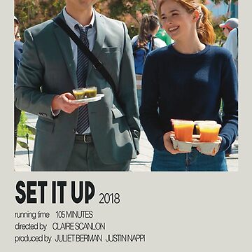 "Set It Up- Movie Poster" Sticker for Sale by AndreaDesignsCA | Redbubble
