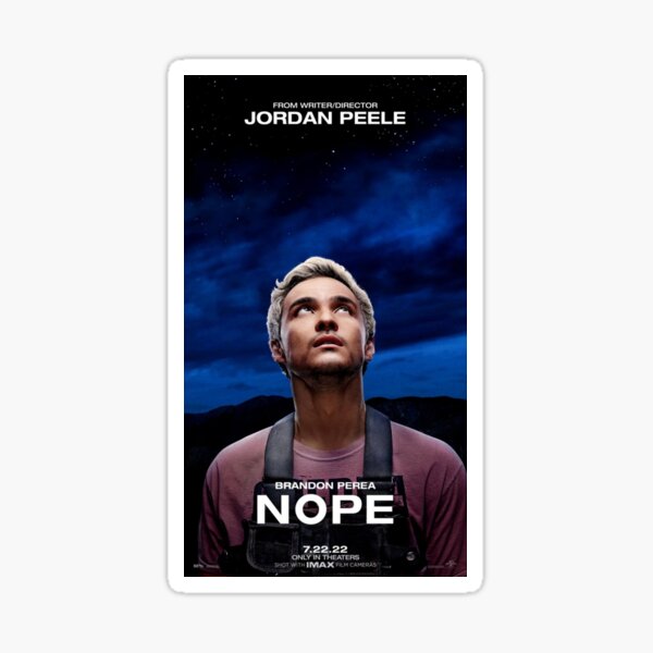 "Nope movie " Sticker for Sale by Aeyssa | Redbubble