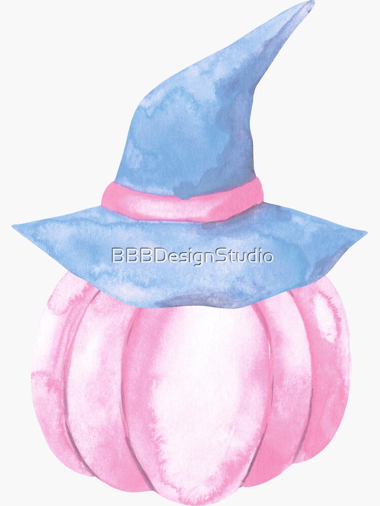 "Preppy Pumpkin " Sticker for Sale by BBBDesignStudio | Redbubble
