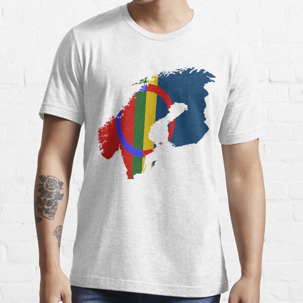 "Sami Map, sámi flag, the flag of Sápmi, the Sámi people Flag Cute Gift ...