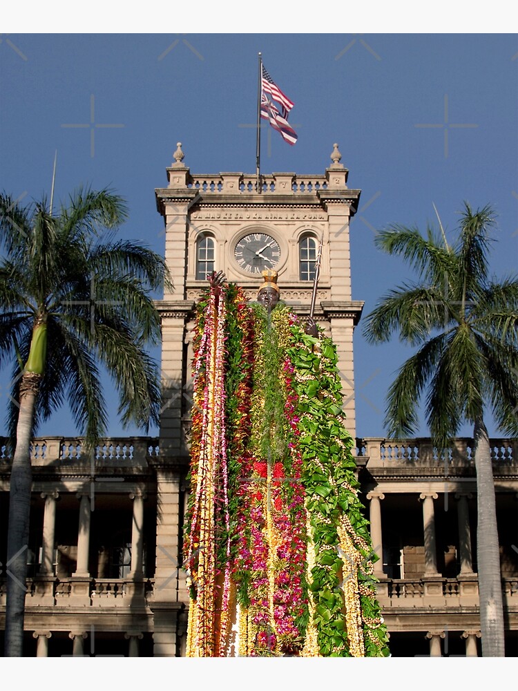 "King Kamehameha I Statue" Framed Art Print for Sale by Alex Preiss ...