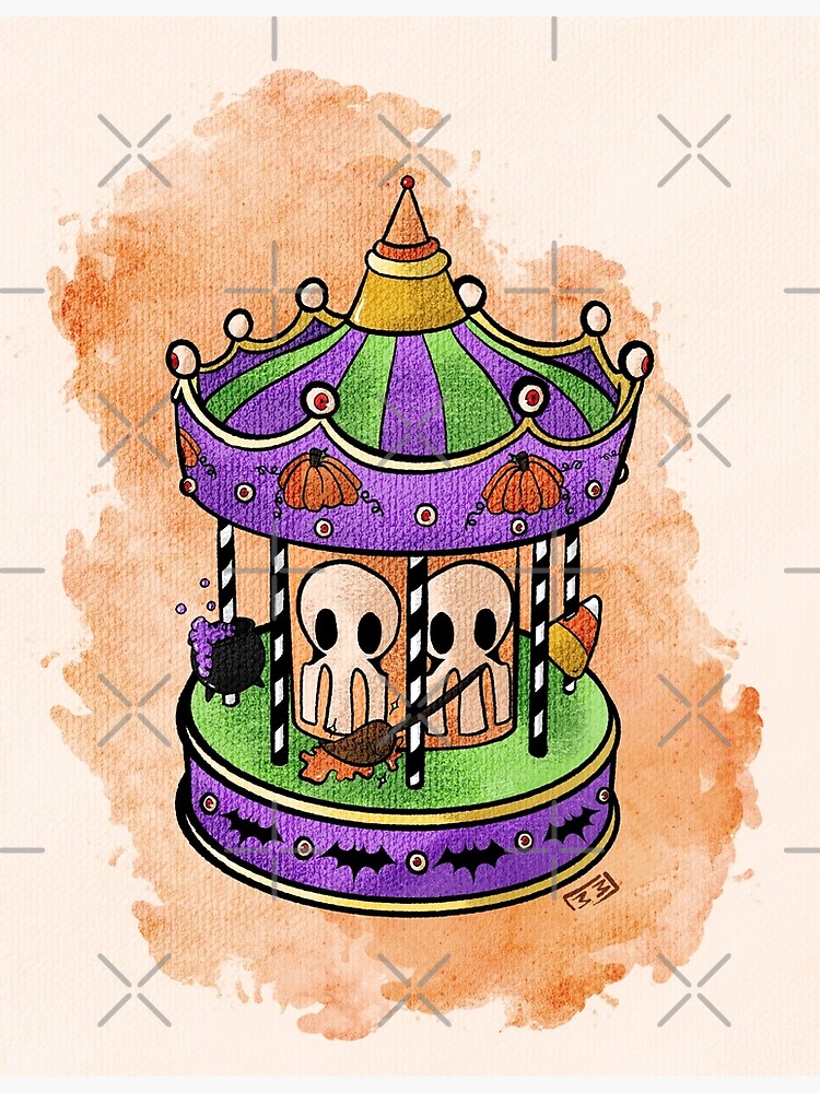 "Scary-go-Round" Poster for Sale by hyrulentless | Redbubble
