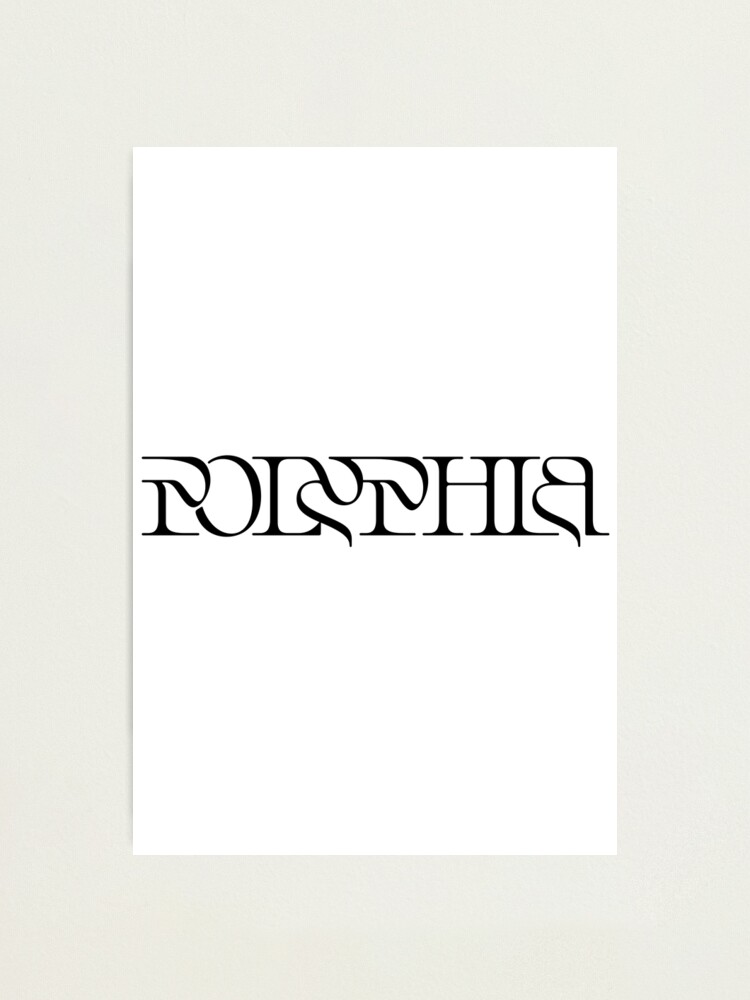 "Polyphia Merch Polyphia Logo" Photographic Print for Sale by RedhirZo ...